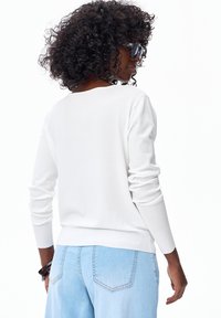 blue shadow Jumper - white - Zalando