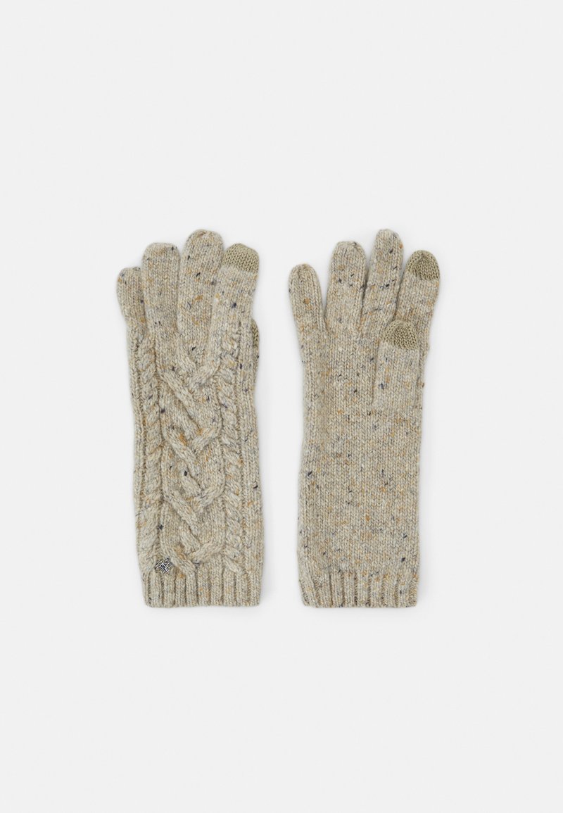 Lauren Ralph Lauren GLOVE - Gloves - oatmeal/off-white - Zalando.co.uk