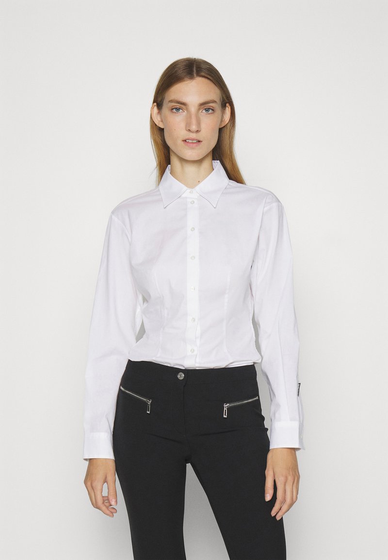 HUGO EMELLIA - Hemdbluse - white/offwhite - Zalando.ch