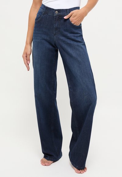 AENGELS IM 5-POCKET-DESIGN - Straight leg jeans - mittelblau/blauw ...
