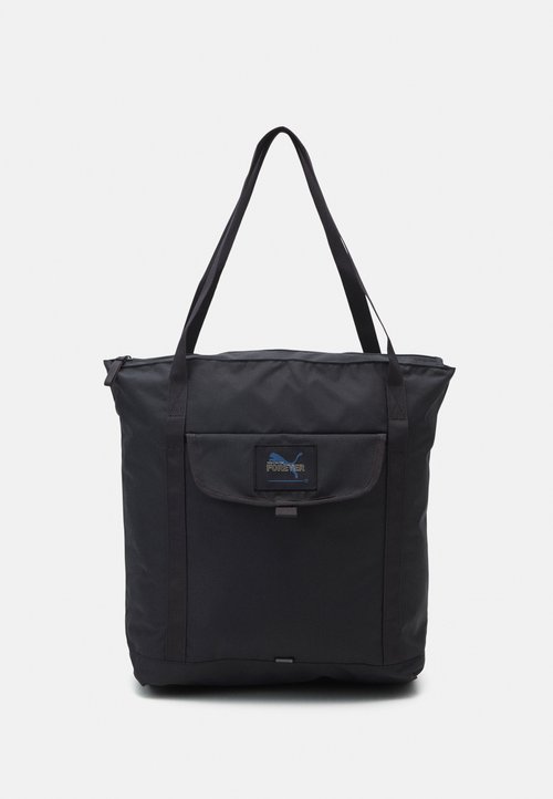 Puma DOWNTOWN TOTE BAG UNISEX - Shopping Bag - puma black/schwarz ...