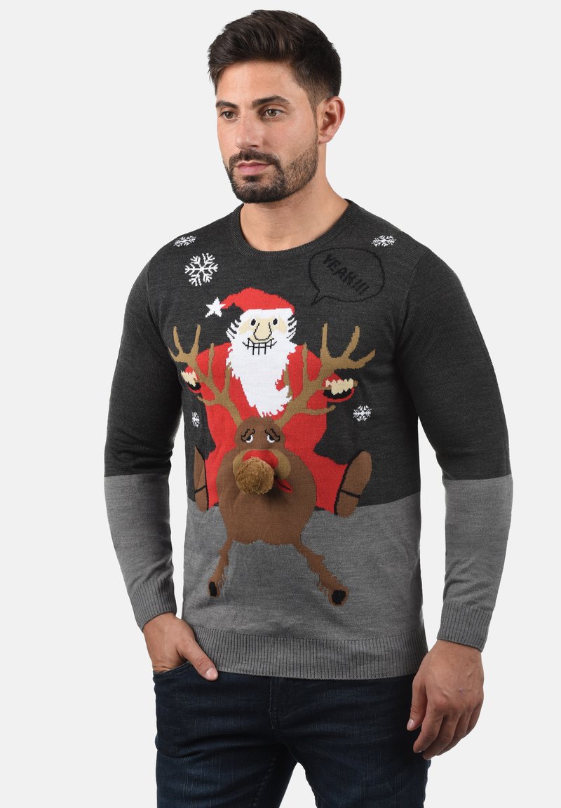 Blend RUDOLPH - Sweatshirt - charcoal/s/anthrazit - Zalando.at