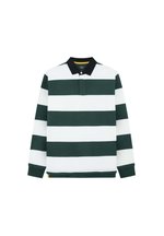 Hackett London HERITAGE RUGBY - Långärmad tröja - green white/grön ...