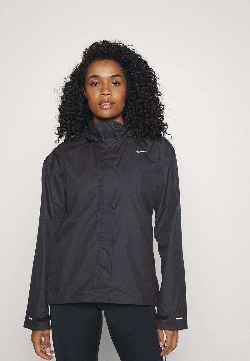 Nike Performance FAST JACKET - Løpejakke - black/reflective silver ...