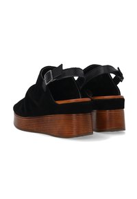 VENEZIA WEDGE SANDALS - Sandale s platformom - black/crno - Zalando.hr