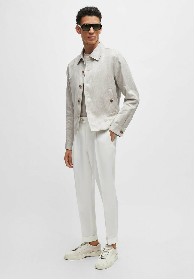 BOSS GARY TENN SDSF - Trainers - natural ten/white - Zalando.co.uk