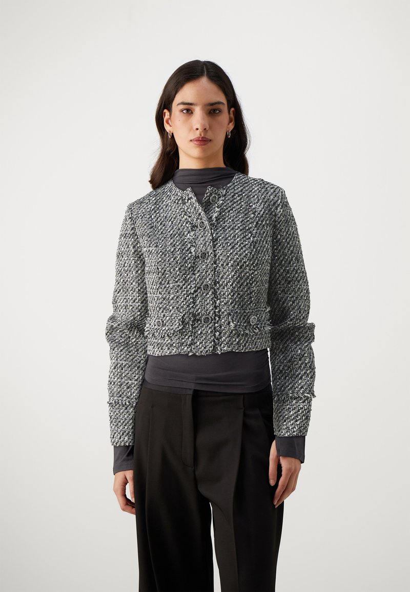 Guess NEW SOFIA JACKET - Blazer - black/white/black - Zalando.ie