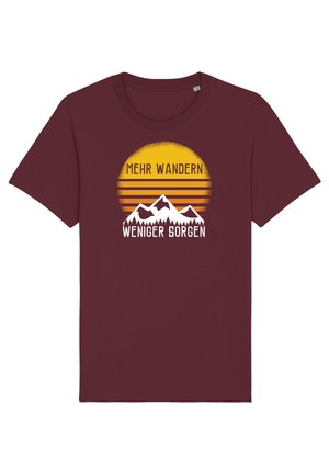 watapparel SCHAU MA MOI DANN SENG MAS SCHO - T-Shirt print - kaffa ...