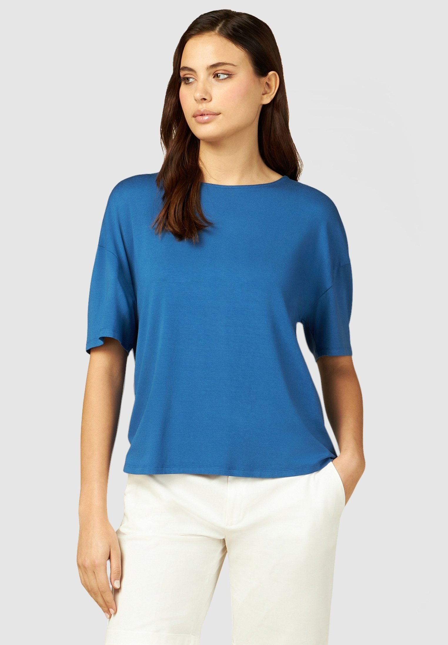 Oltre WITH BACK BOW Pusero Blu sininen Zalando fi Oltre WITH BACK BOW Pusero Blu sininen Zalando fi
