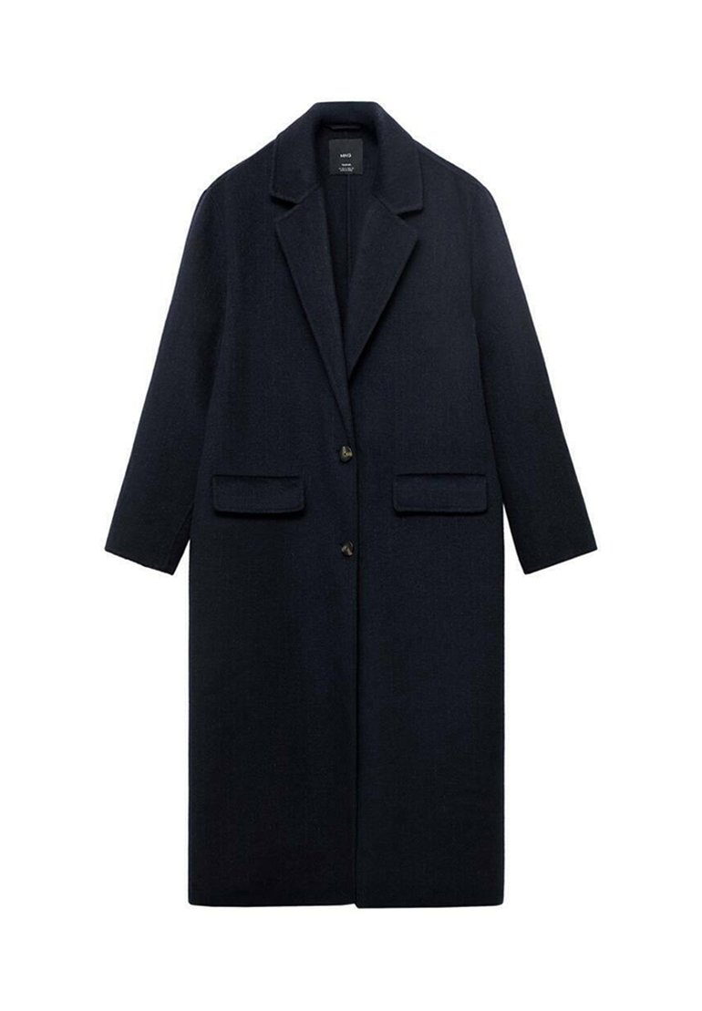 Mango Abrigo clásico - dark navy/azul royal - Zalando.es