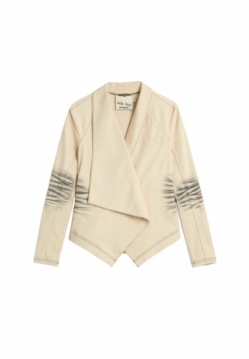 Desigual ASYMMETRICAL MASHA POPOVA - Lichte jas - white/wit - Zalando.nl
