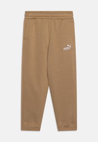 Puma EMBROIDERY UNISEX - Tracksuit bottoms - prarie tan/beige - Zalando