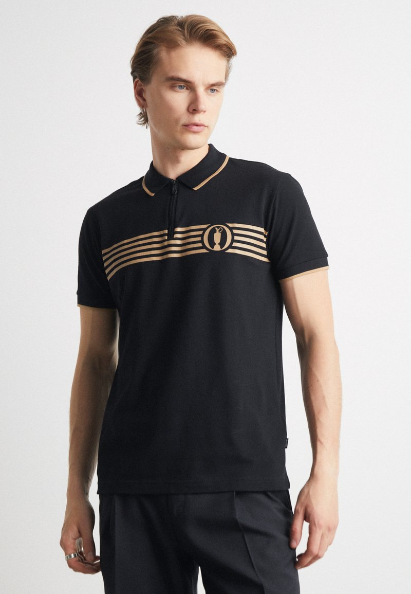 BOSS PARIQ THE OPEN - Poloshirts - black/sort - Zalando.dk
