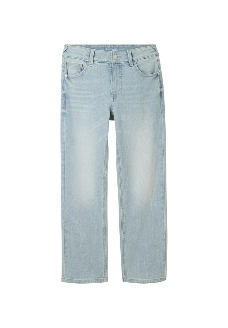 TOM TAILOR Straight leg jeans - heavy bleached blue denim/blauw denim ...