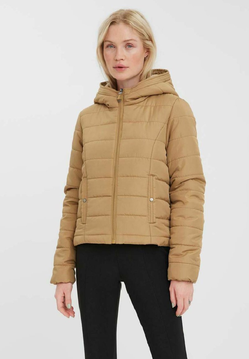 Vero Moda Winter jacket - tigers eye/beige - Zalando