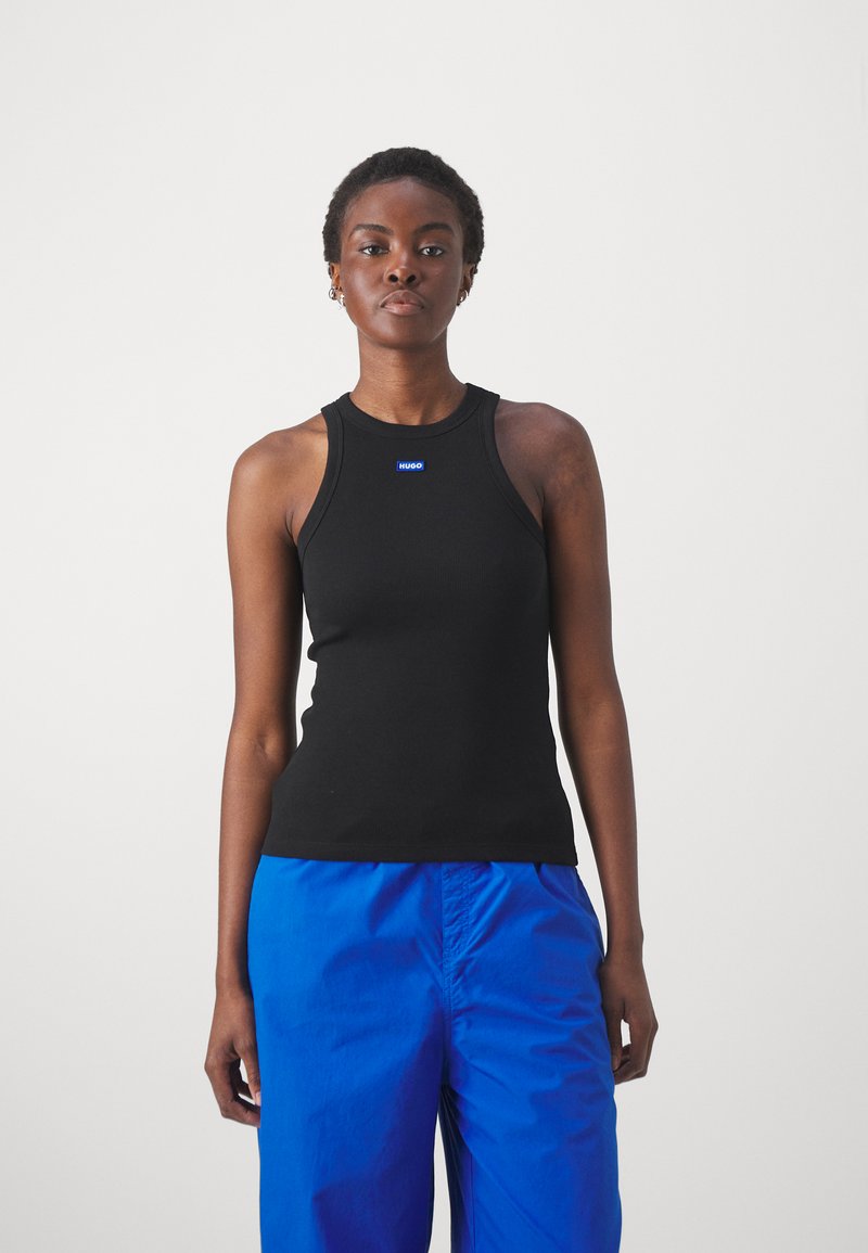 HUGO EASY TANK - Top - black/schwarz - Zalando.ch