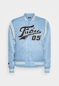 FUBU VARSITY COLLEGE JACKET - Bomberjacks - light blue/lichtblauw ...