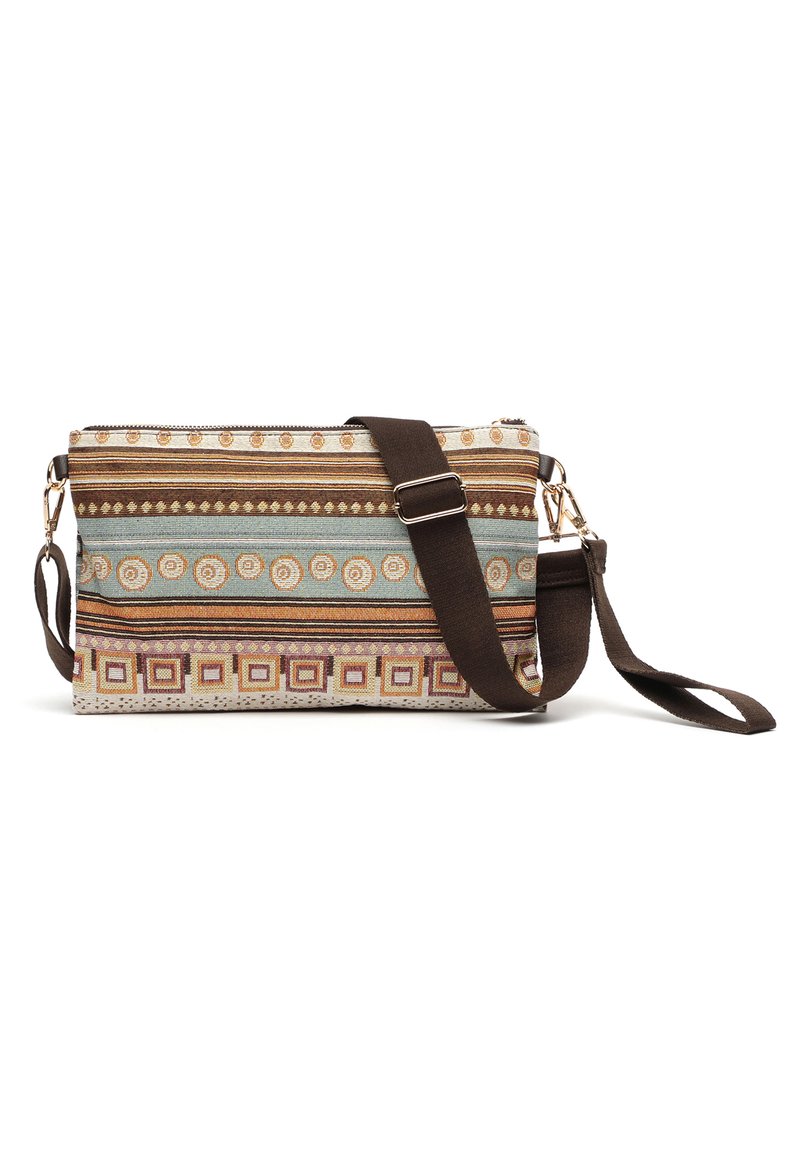 MISAKO ORDI MONEY POCKET - Across body bag - brown - Zalando.ie