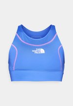 The North Face HAKUUN BRA - Light support sports bra - solar blue/blue ...