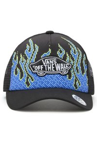 Vans PIXEL FLAME TRUCKER. - Pet - black/zwart - Zalando.nl