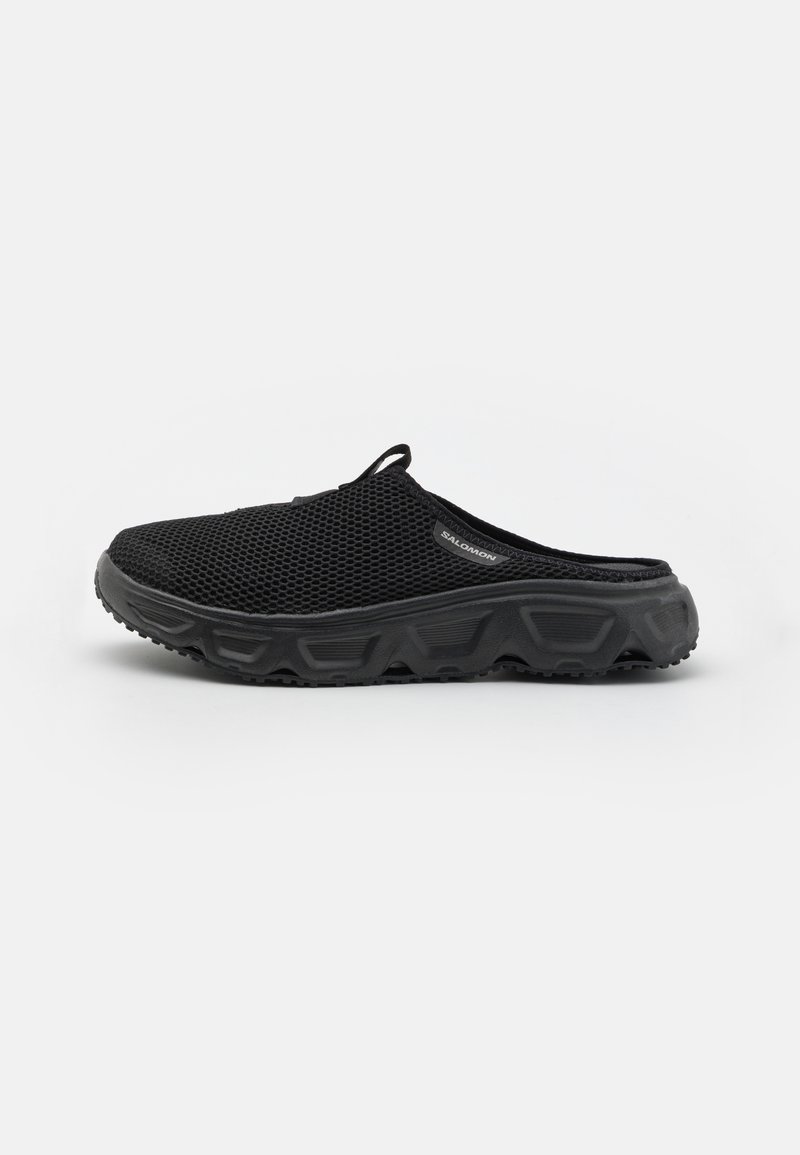 Salomon REELAX SLIDE 6.0 - Papuci de casă - black/alloy/negru - Zalando.ro