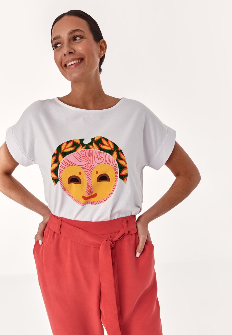 TATUUM MAKI - T-Shirt print - white/weiß - Zalando.de