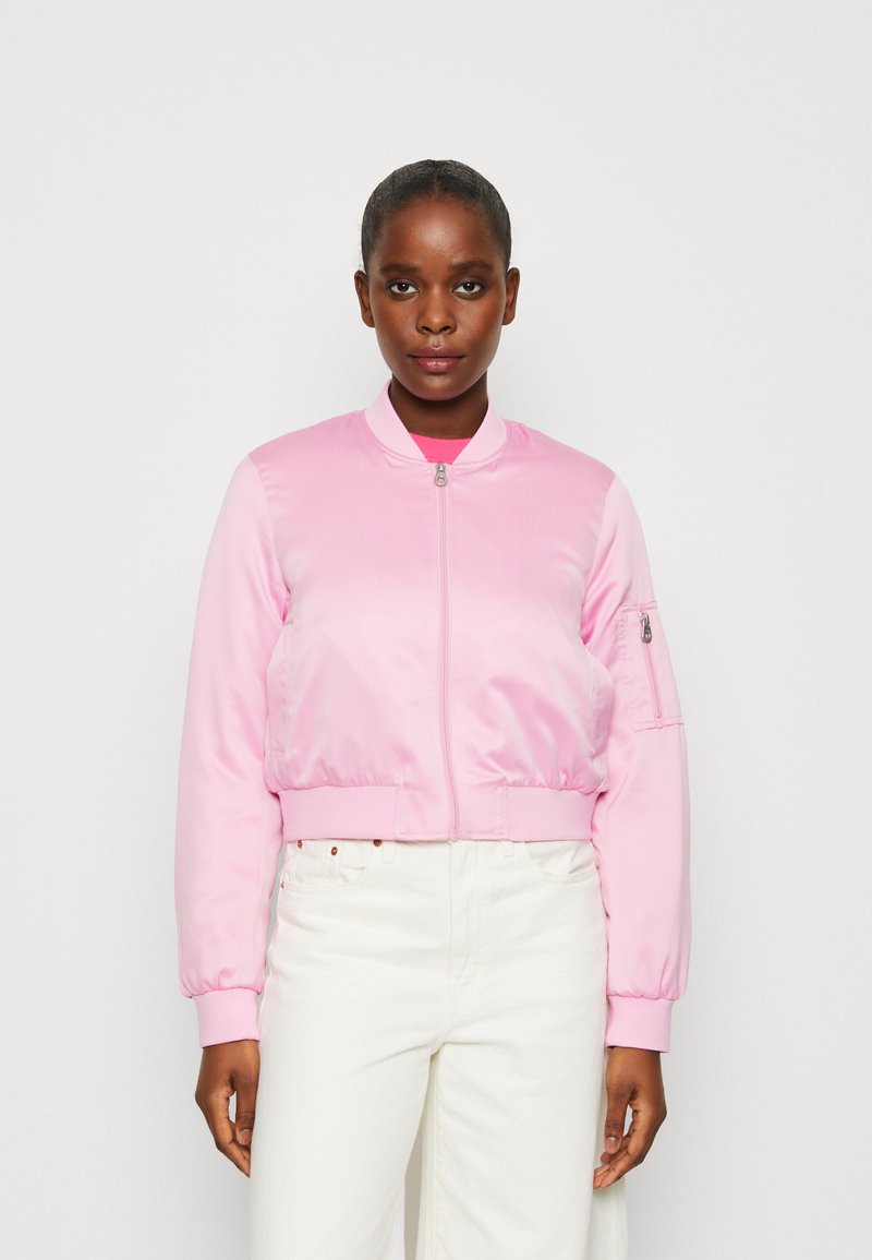 ONLY ONLJOHANNE SHORT - Chaquetas bomber - bonbon/rosa - Zalando.es