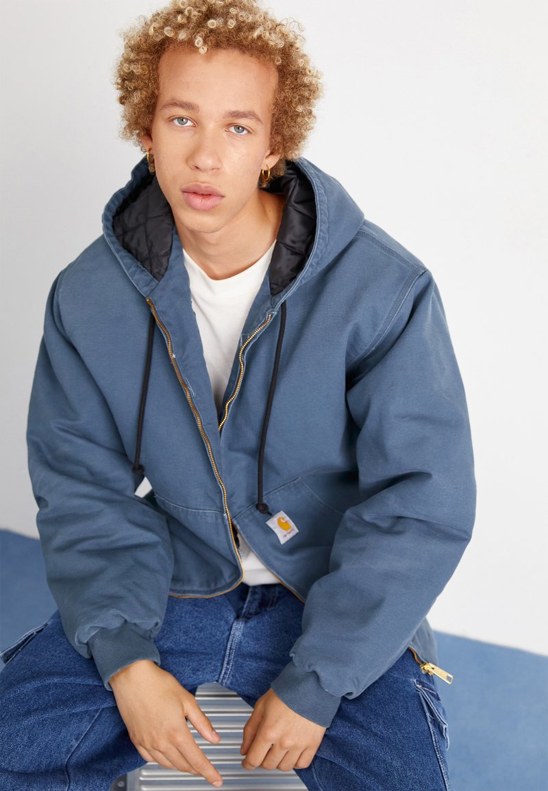 Carhartt WIP ACTIVE JACKET - Allvädersjacka - blue-grey/blågrå - Zalando.se