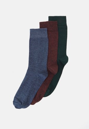 camano 9 PACK UNISEX - Strumpor - stone melange/jeans/blå - Zalando.se