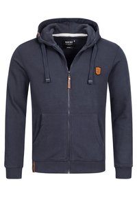 INDICODE JEANS Sweater met rits - navy/donkerblauw - Zalando.nl