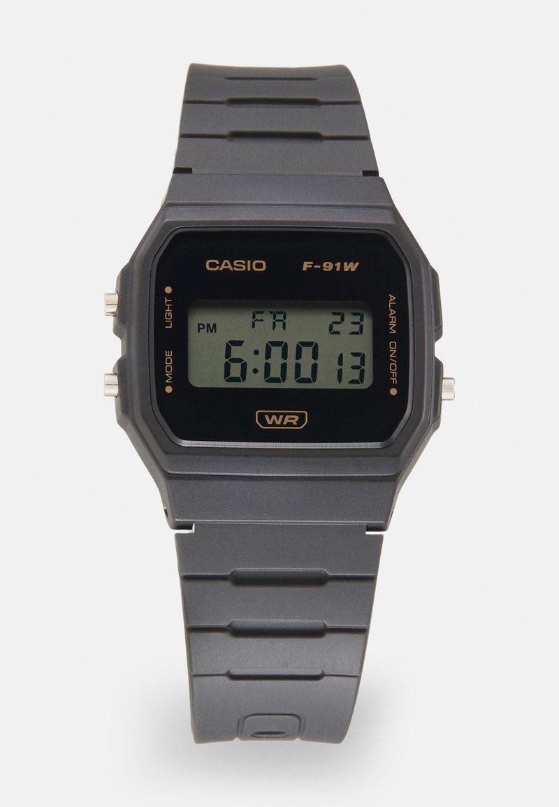 Casio F-91 UNISEX - Reloj digital - dark grey/gris - Zalando.es