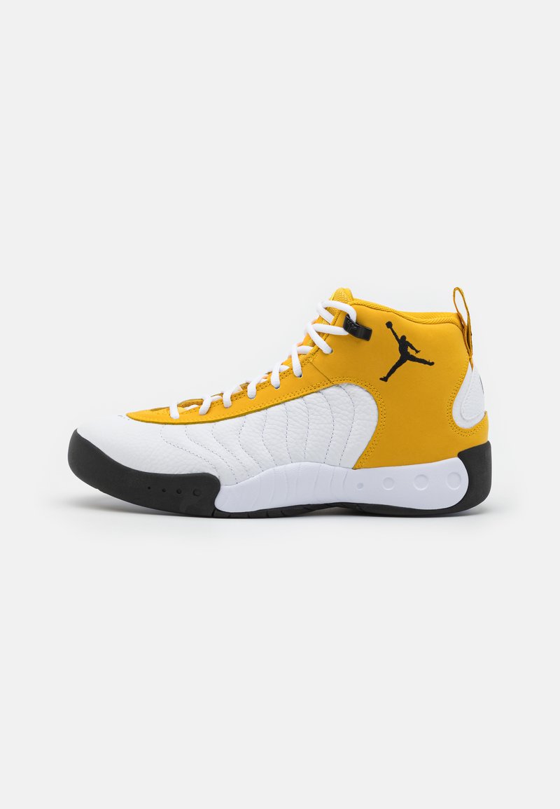 Jordan JORDAN JUMPMAN PRO - Sneakers high - white/black/yellow ochre ...