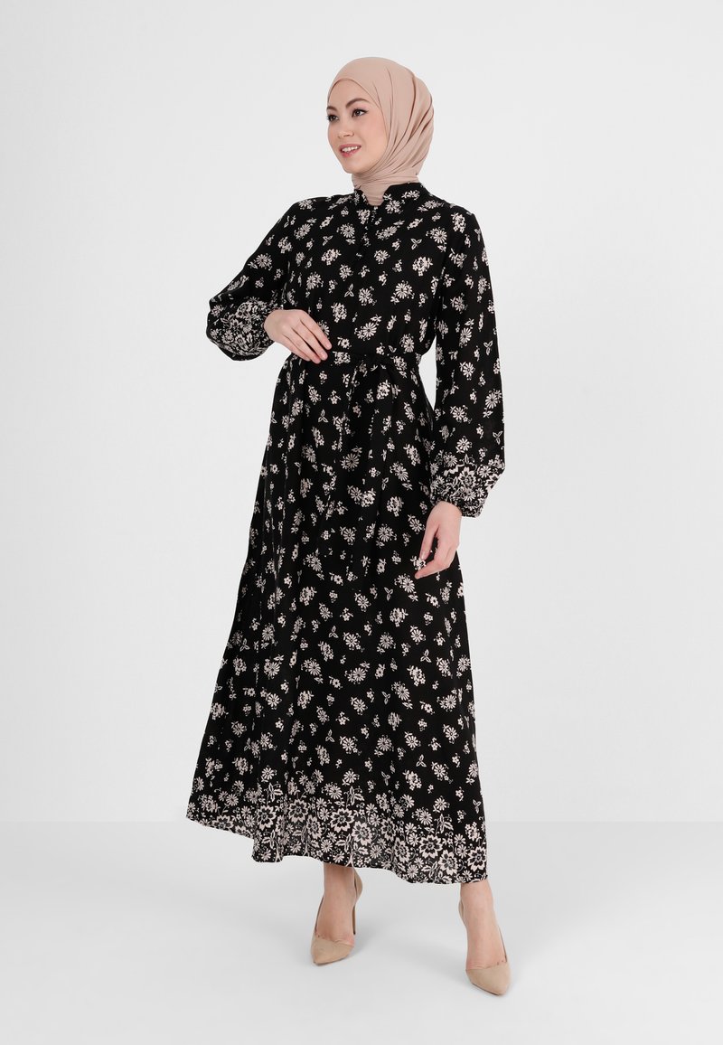 Modanisa Maxikleid - black/schwarz - Zalando.de