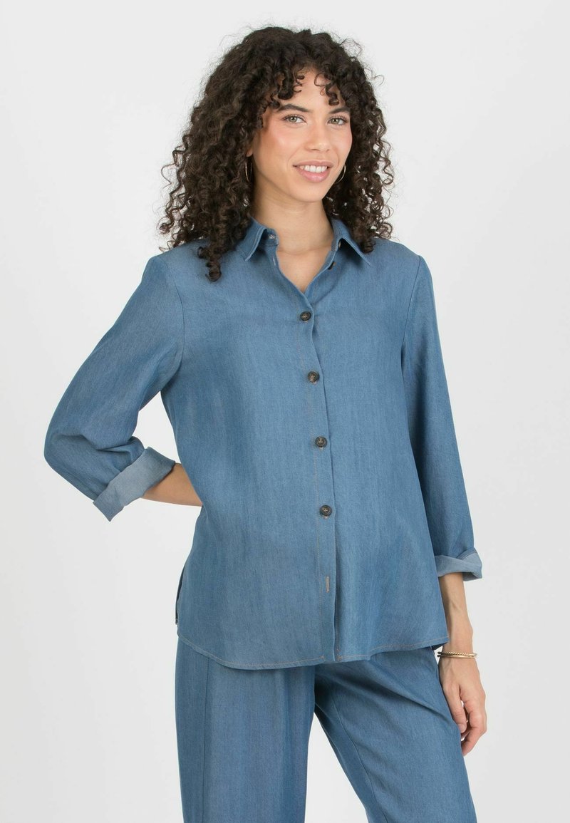 Attesa Maternity DEBORAH - MATERNITY & NURSING - Blusa - blue/denim ...