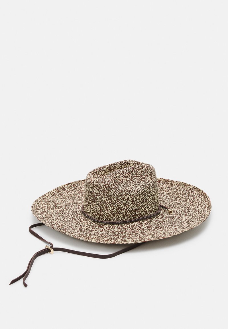 Sensi Studio TWO TONE TEXAS - Sombrero - natural-chocolate/marrón ...