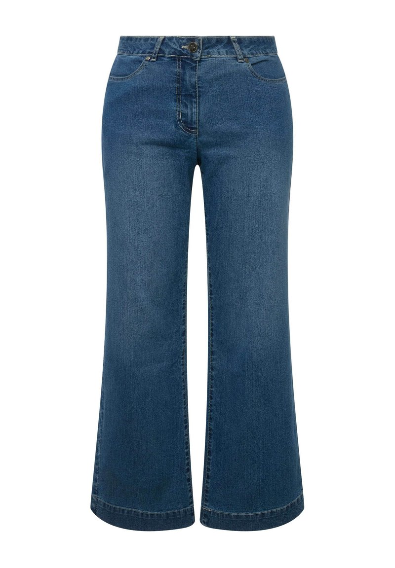 Angel of Style NORA KOMFORT 4-POCKET - Jean flare - blue stone/bleu ...