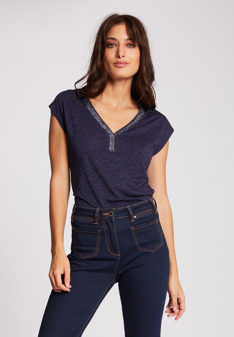 Morgan T-shirt con stampa - dark blue/blu scuro - Zalando.it