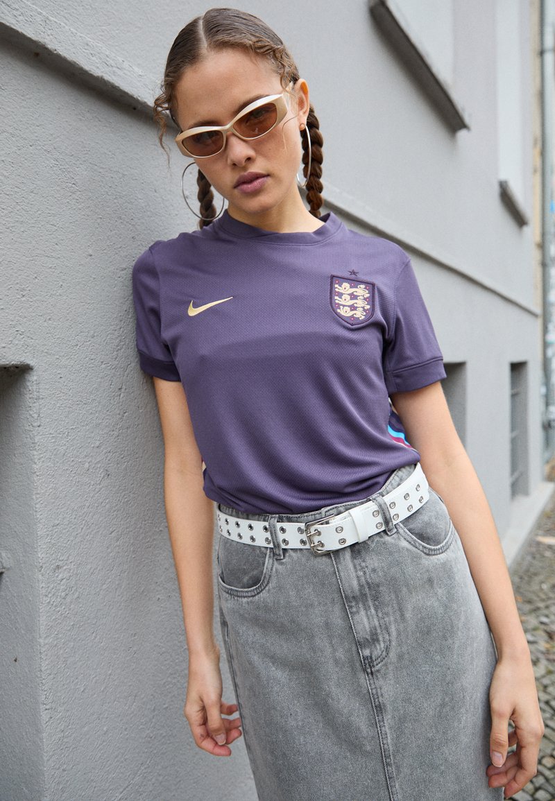 Nike Performance ENGLAND STADIUM AWAY - Football shirt - dark raisin ...