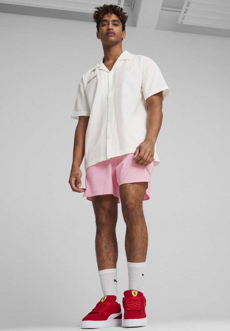 Puma SCUDERIA FERRARI RACE CREW MOTORSPORT - Hemd - white/weiß - Zalando.ch