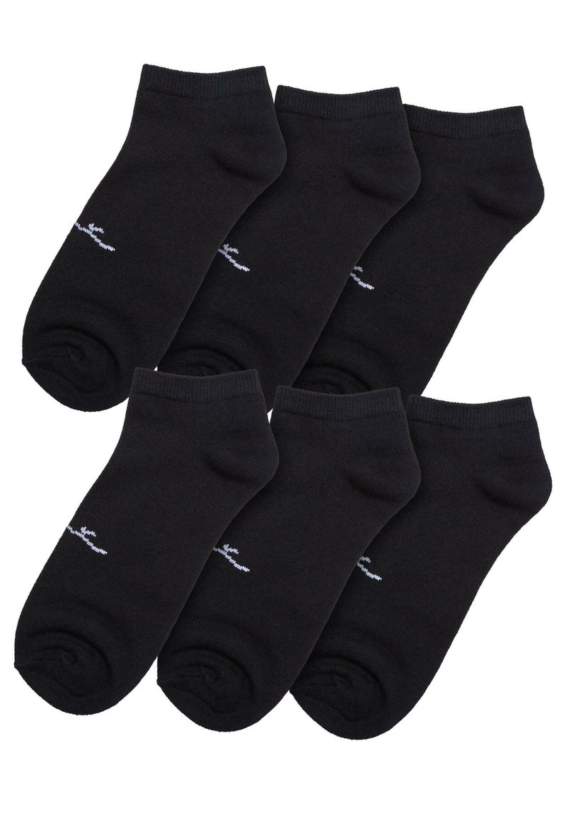 Karl Kani UNISEX SIGNATURE 6 PACK - Chaussettes - black/noir - ZALANDO.FR