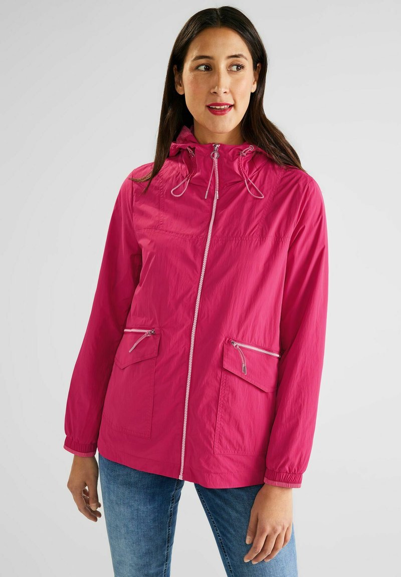 Street One Lichte jas - pink/donkerroze - Zalando.be
