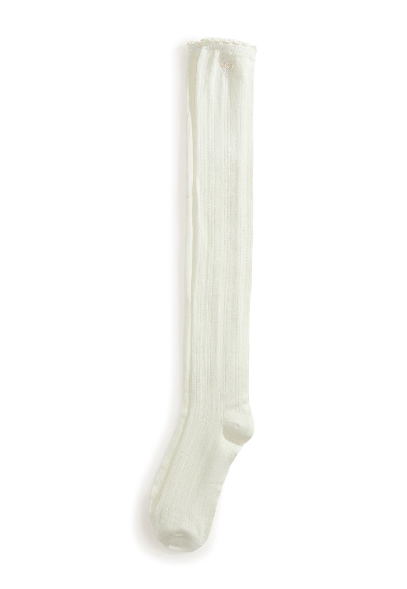 Vans POINTELLE KNEE HI. UNISEX - Knee high socks - natural/white - Zalando