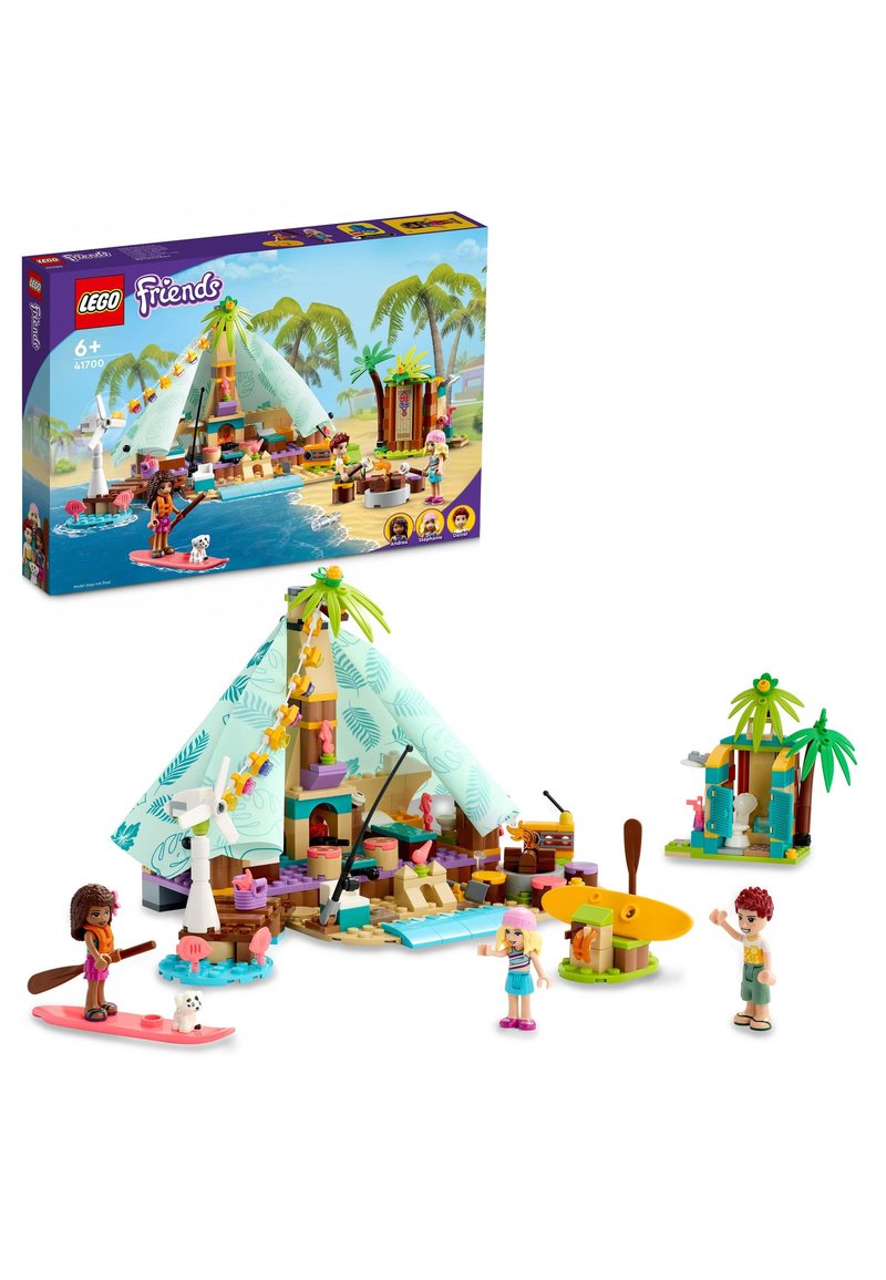 LEGO 41700 FRIENDS BEACH GLAMPING NATURE SET FOR GIRLS & BOYS CREATIVE ...