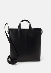 Zign Studio LEATHER UNISEX - Cabas - black/noir - ZALANDO.BE
