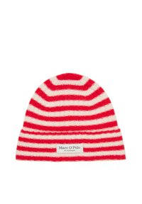 Marc O'Polo GESTREIFTES FLAUSCHIGEM - Mütze - bright red/rot - Zalando.at