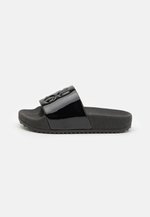 HUGO Kids AQUA SLIDES UNISEX - Pool slides - black - Zalando.de