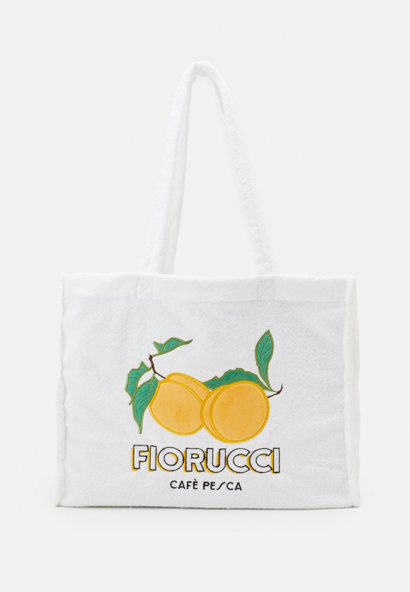 Fiorucci LA PESCA TOWELLING TOTE BAG UNISEX - Shopping Bag - white/weiß ...
