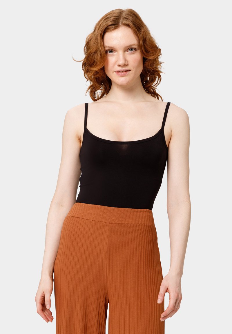 Les Lunes ARII SPAGHETTI STRAPS - Body - schwarz/noir - ZALANDO.FR