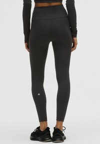 lululemon WUNDER TRAIN NO LINE HIGH RISE 64CM - Leggings - black - Zalando