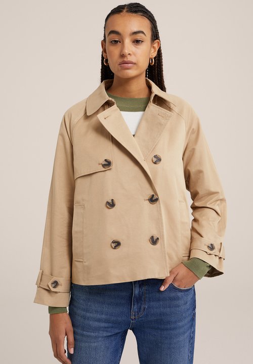 Part Two Pitkä takki - vetiver/khaki - Zalando.fi